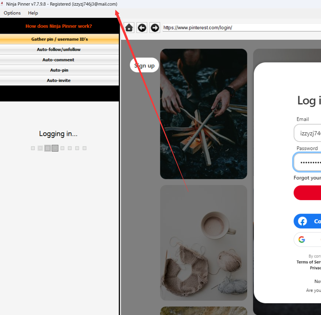 Ninja Pinner 2024最新版 Pinterest图片社交营销工具软件 包升级 | 外贸基地
